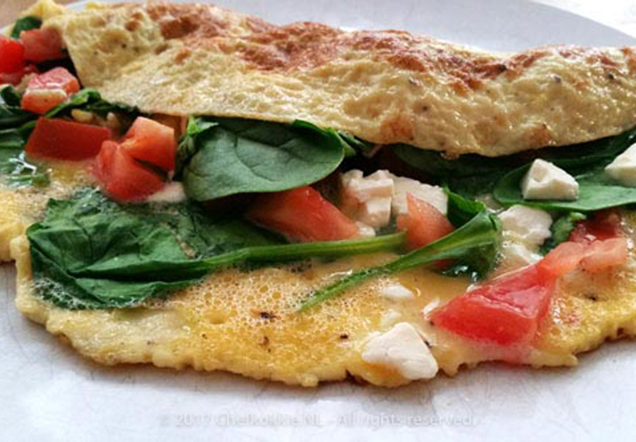 Griekse omelet - Chefkokkie.NL